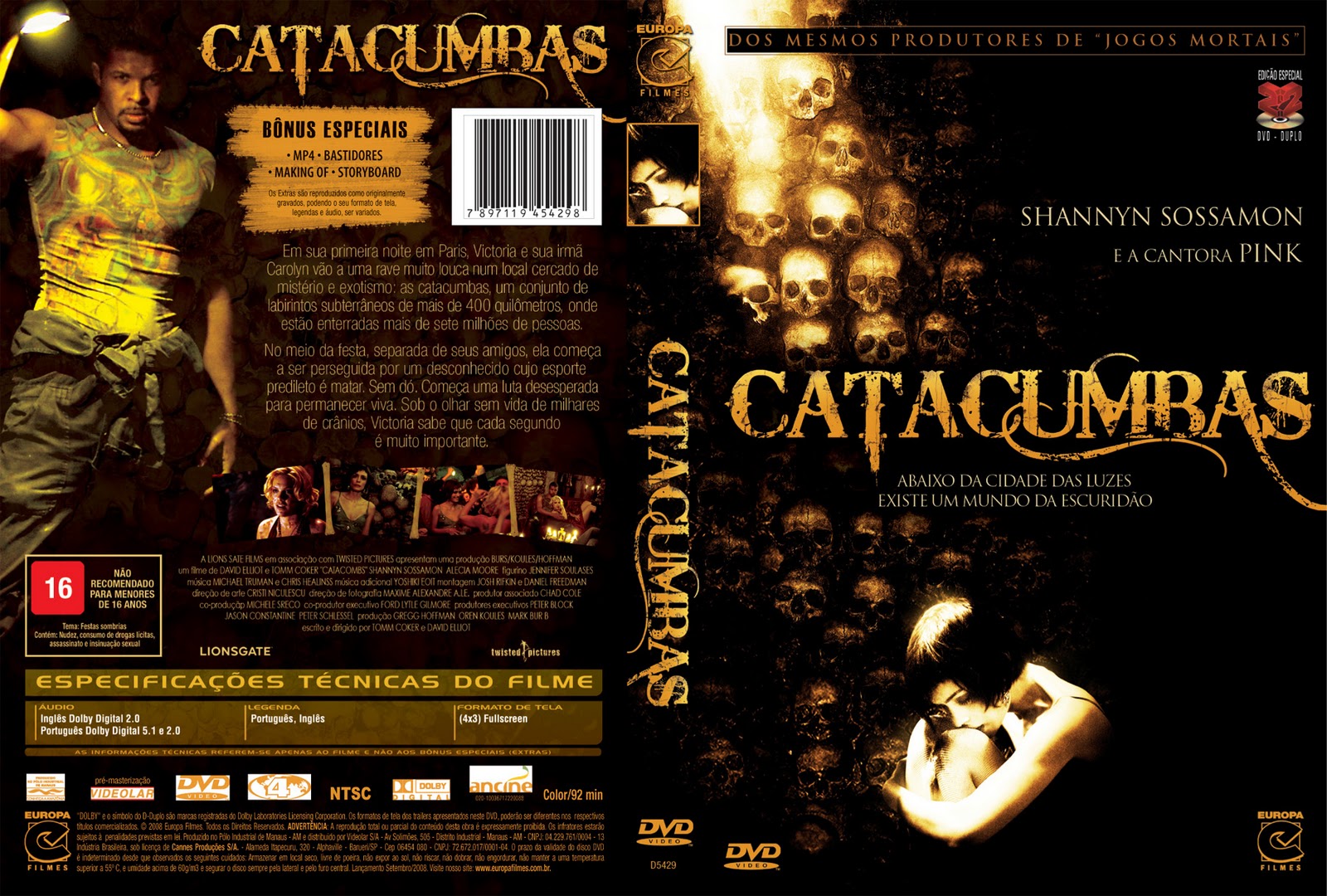 Catacumbas - 6 de Fevereiro de 2007 | Filmow